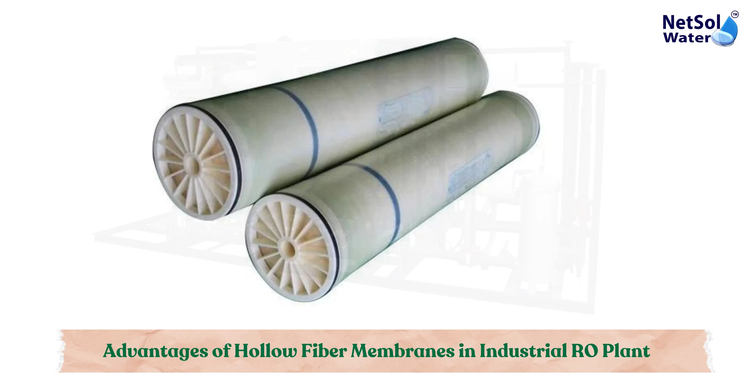 Advantages of Hollow Fiber Membranes in Industrial RO Plant